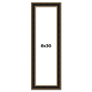 8x30 Frame Gold Antique Vintage Sold Wood Picture Frame | 1.75 Inch ...