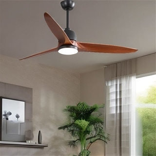3 Blades Ceiling Fan Light with Remote Control - Bed Bath & Beyond ...