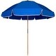 7.5ft Heavy Duty HIGH Wind Beach Umbrella Commercial Grade Patio Beach ...