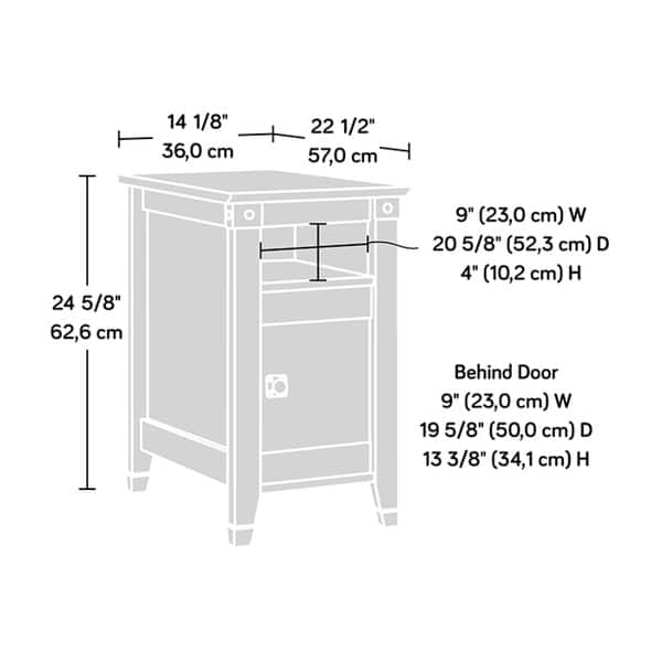 Carson Forge Collection Side Table - Bed Bath & Beyond - 31661617