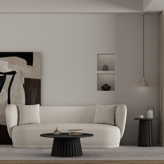 Manhattan Comfort 35.4 Modern Layla Living Room Table Set - Bed Bath ...