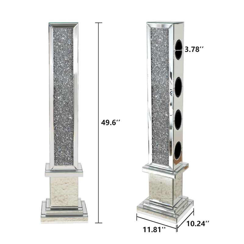 Modern Floor Wine Racks Freestanding, Decorative Home Furniture filled ...