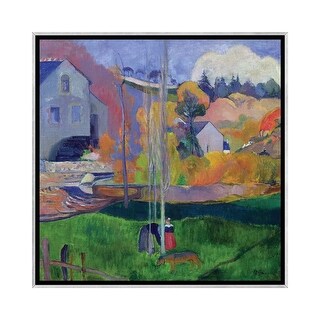 iCanvas "Brittany Landscape- the David Mill, 1894 " by Paul Gauguin ...