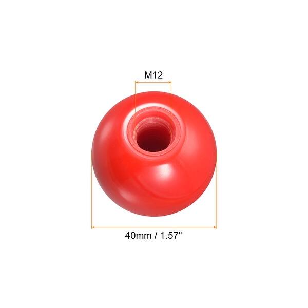 12Pcc Threaded Ball Knob, Female Thread Thermoset Ball Handle - Bed ...