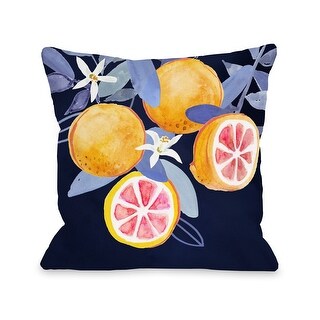 Orange Blossom - Throw Pillow by Victoria Borges - Bed Bath & Beyond ...