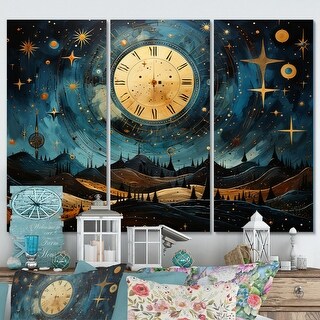 Designart "Astrology Starry Oracle This" Astrology Wall Art Living Room ...