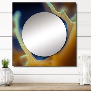 Designart "Macro Photography Of Marine Cells" Marine Animals Wall ...