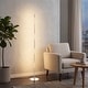 Iris 63.75" LED Integrated Floor Lamp, Chrome by JONATHAN Y - Bed Bath ...
