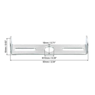 Ceiling Light Plate Lighting Fixture Mounting Bracket, 2 Set - Silver ...