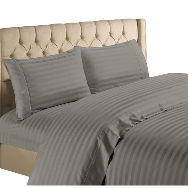 Spring Home 1200 Thread Count 100 Percent Egyptian Cotton Deep Pocket ...