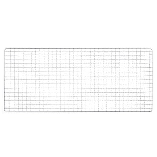 Square BBQ Grill Net 7.9"x19.7" Galvanized Iron Barbecue Mesh Mat for ...