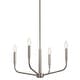 Kichler 52716 Madden 4 Light 20" Wide Taper Candle Style Chandelier ...