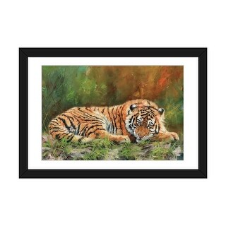 iCanvas "Amur Tiger Repose" by David Stribbling - Bed Bath & Beyond ...