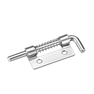 Spring Latch, 2.2 Inch Left-handed Stainless Steel 304 Barrel Bolt Lock ...