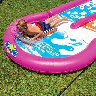 WOW Sports Pool End for the Giant Backyard Double Lane Lawn Slide - Bed ...