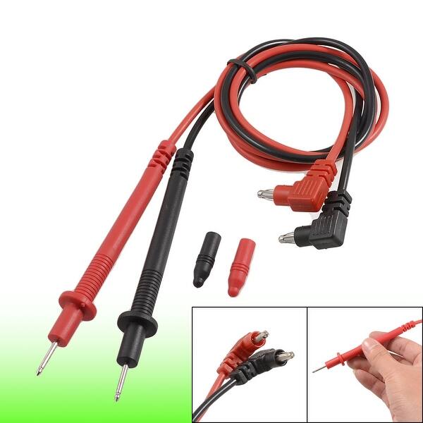 2 x Digital Multimeter Banana Connector Test Lead Probe Cable 1000V ...