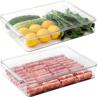 2 Pack Food Storage Container with Lids for Fruit - Bed Bath & Beyond ...