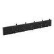 Wall-Mounted Farmhouse Coat Rack, 5 Standard Hooks,Black - Bed Bath ...