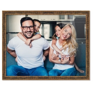 44x22 Frame Gold Picture Frame - Complete Modern Photo Frame Includes ...