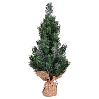 Vickerman 15" Blue Spruce Sapling Artificial Christmas Tree, Unlit, 2 ...