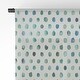 1-piece Sheer Color Palette Blue Made-to-Order Curtain Panel - Bed Bath ...