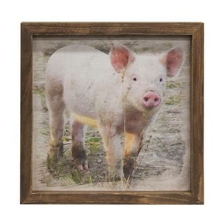 Pasture Pig Framed Print Wood Frame - Bed Bath & Beyond - 36295679
