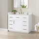 Altair Gavino Bath Vanity with Grain White Composite Stone Top, no ...