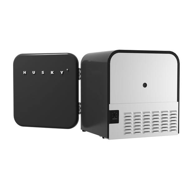 Husky Premium 43L Retro Style 1.5 C.ft. Freestanding Mini Fridge in ...