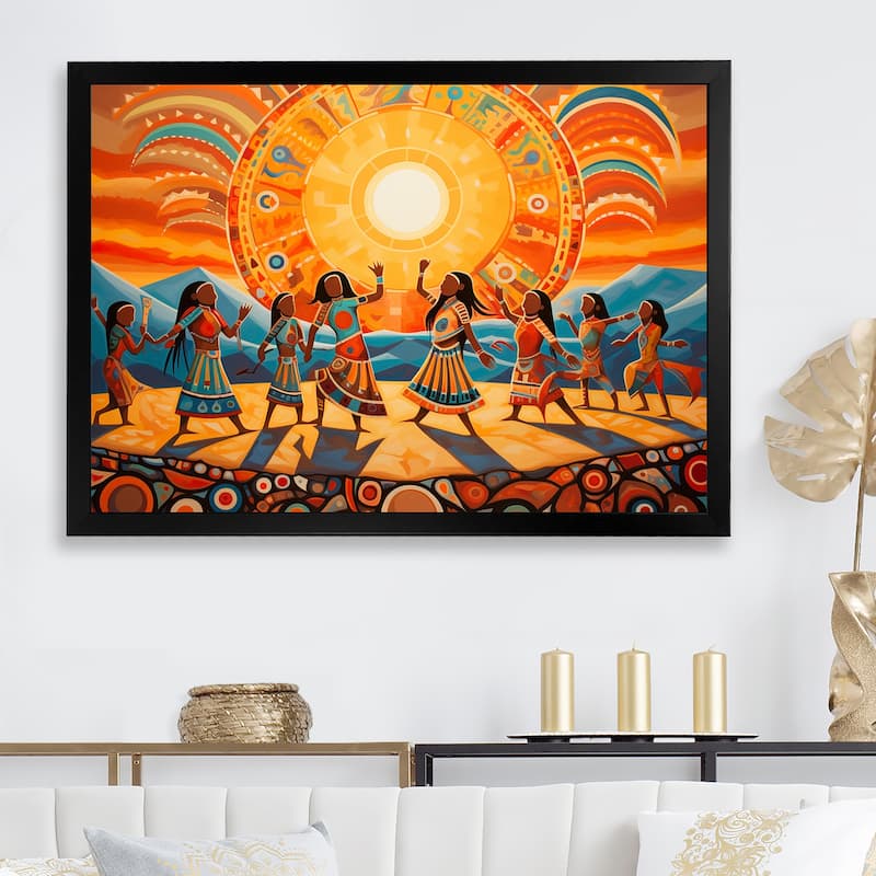 native american dancer art