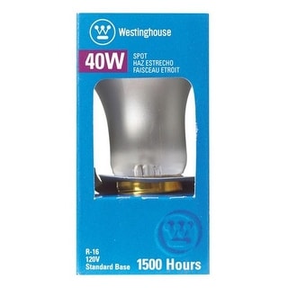Westinghouse 03627 R16 Reflector 40 Watt Spotlight Bulb - Bed Bath ...