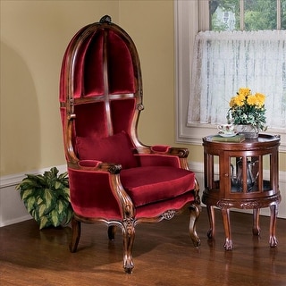 Design Toscano Victorian Balloon Chair - 30 x 25 x 59 - Bed Bath ...