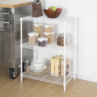 3-Tier Multipurpose Wire Shelving Rack - Bed Bath & Beyond - 37260472
