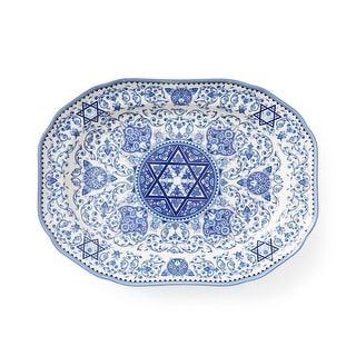Spode Judaica Oval Platter - 14 inch - Bed Bath & Beyond - 39909571
