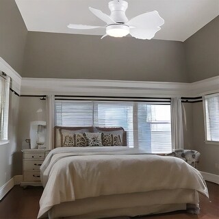 30"Kid's Ceiling Fan Lighting with Remote Control and ABS Blade - Bed ...