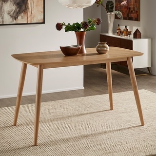 Ribe Mid-Century Modern Tapered Table - Oak - Bed Bath & Beyond - 40269782