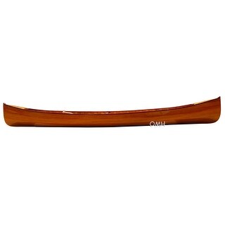 Wooden Canoe with Ribs 16 Mahogany - Bed Bath & Beyond - 42832767