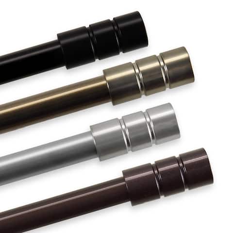InStyleDesign Loop Adjustable Curtain Rod - Overstock - 18226437