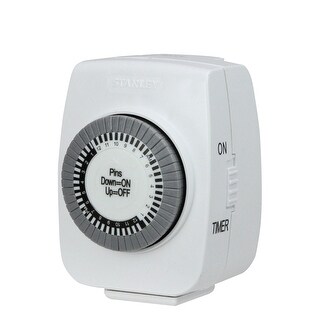 Stanley TimeIt Mini Lamp and Appliances Grounded Timer - N/A - Bed Bath ...