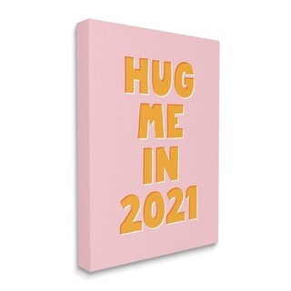 Stupell Hug Me in 2021 Phrase Pop Culture Humor Canvas Wall Art - Bed ...