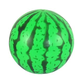 Child Kids Green Black Inflating 4.5 Dia PVC Watermelon Ball - Bed Bath ...