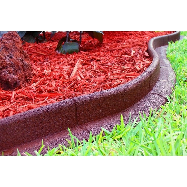 6pc box EcoBorder L shape rubber landscape edging - N/A - Bed Bath ...