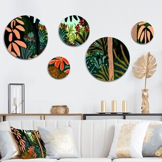 Designart "Bounties And Blooming Wilderness Blessings I" Coastal ...