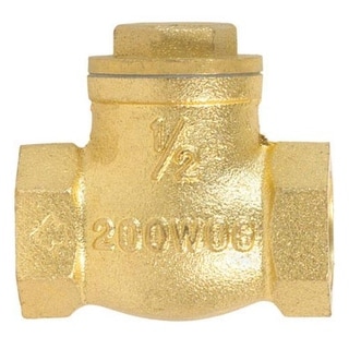 Mueller 101-003NL "Swing" Check Valve 1/2" Ips - Bed Bath & Beyond ...
