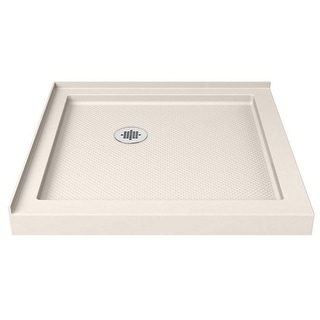 DreamLine Slimline 42" x 42" Square Shower Base with Double Threshold ...