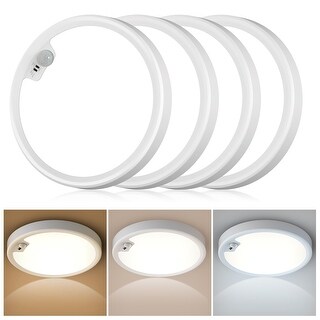 4 PACK Flush Mount Ceiling Light Fixture Wired, Motion Sensor Ceiling ...