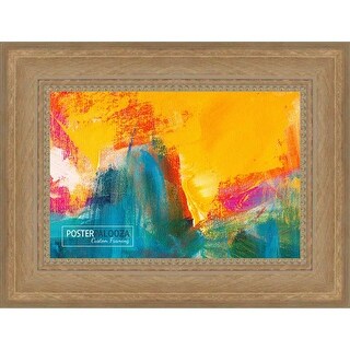 22x16 Traditional Antique Gold Complete Wood Picture Frame with UV ...