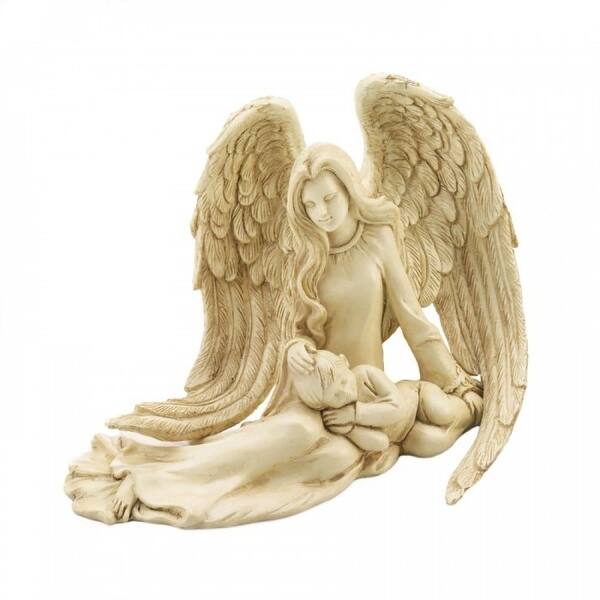 Comforting Angel With A Child Statue - Bed Bath & Beyond - 28764456