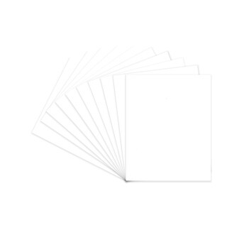 Smooth White 32" x 40" Photo Mat Board Full Sheet - Uncut (25-Sheets ...