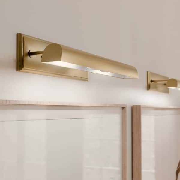 Kichler Lighting Carston LED Picture Light with Adjustable Arm - Bed ...