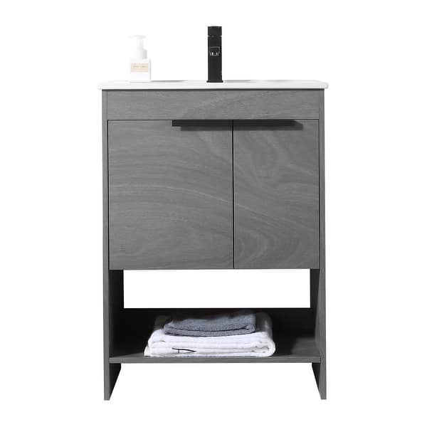 Fine Fixtures Phoenix Bathroom Vanity with Sink Full assembly required ...